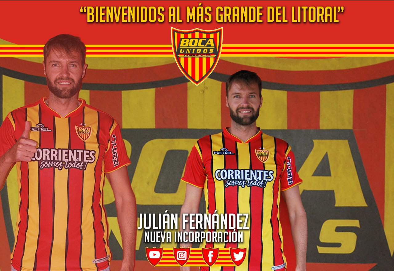 El quinto refuerzo de Boca Unidos – Interior Futbolero