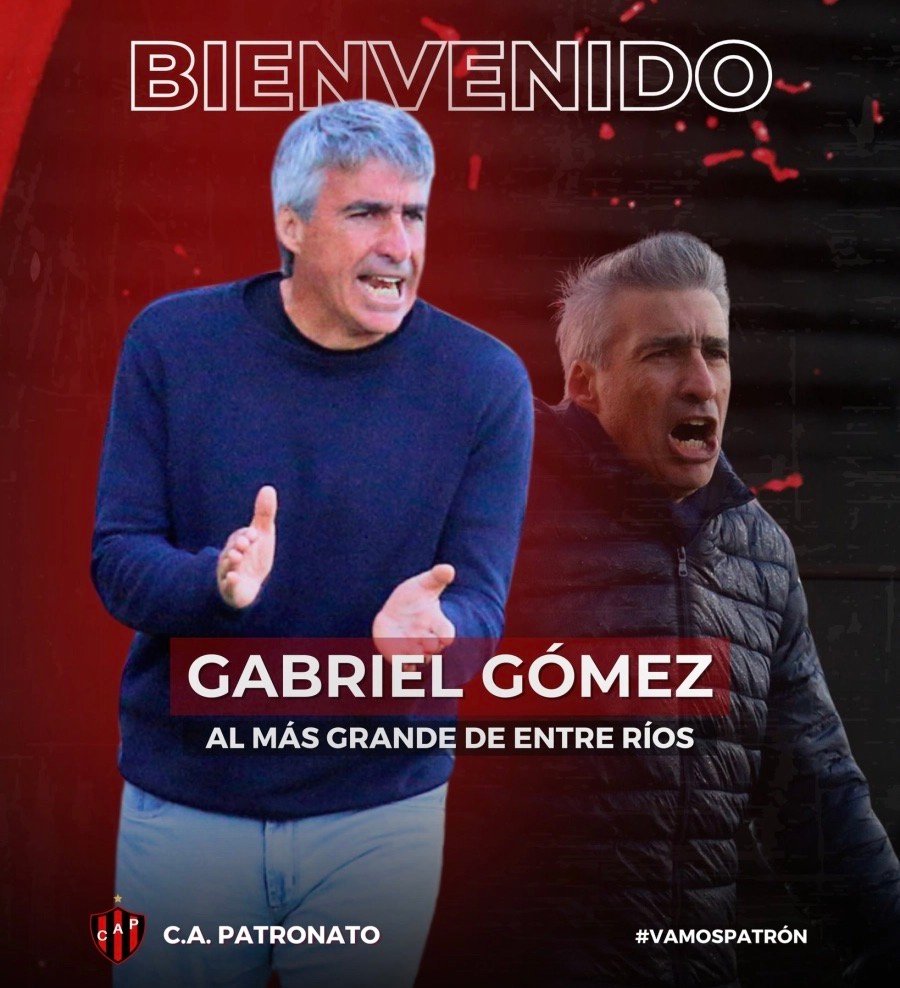 Gabriel Gómez es el nuevo DT de Patronato – Interior Futbolero